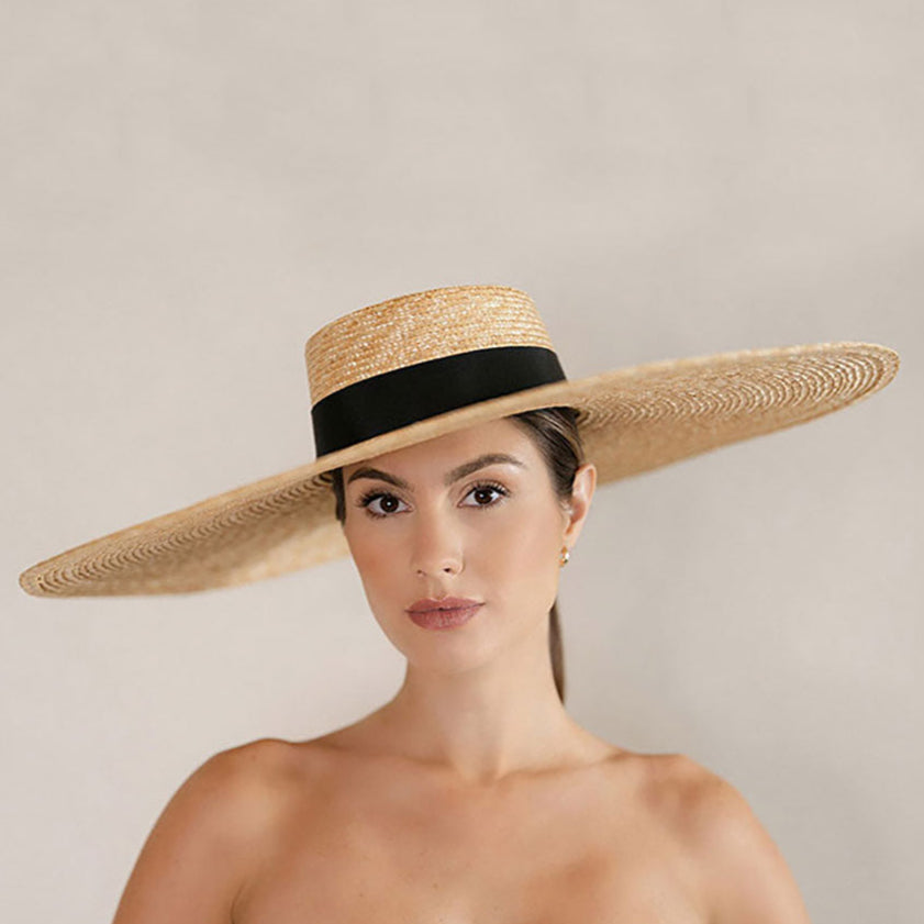 Ferris Wheel - Natural | Designer Summer Hat | Vivien Sheriff
