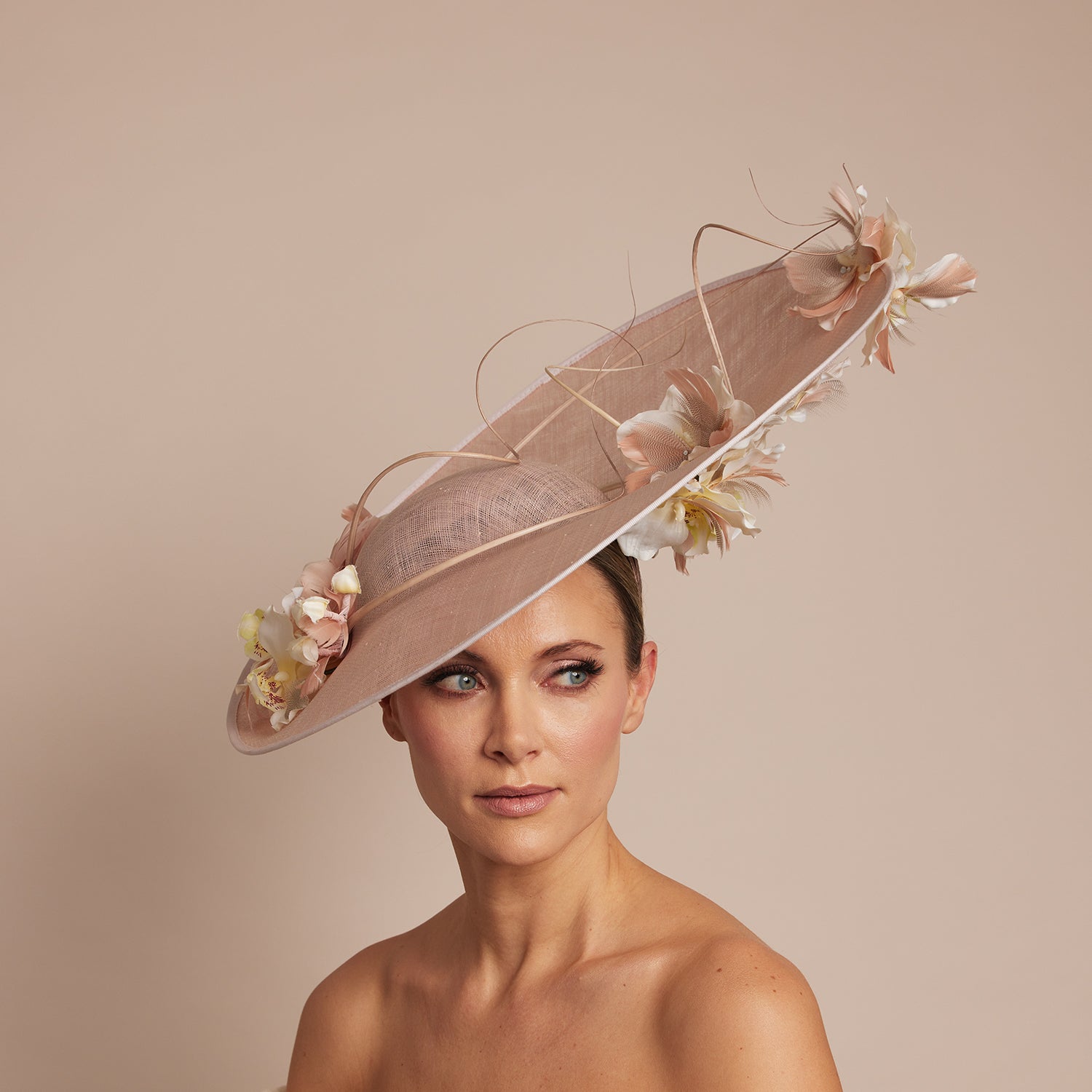 Lovage | Designer Wide Brim Melbourne Cup Hat | Vivien Sheriff