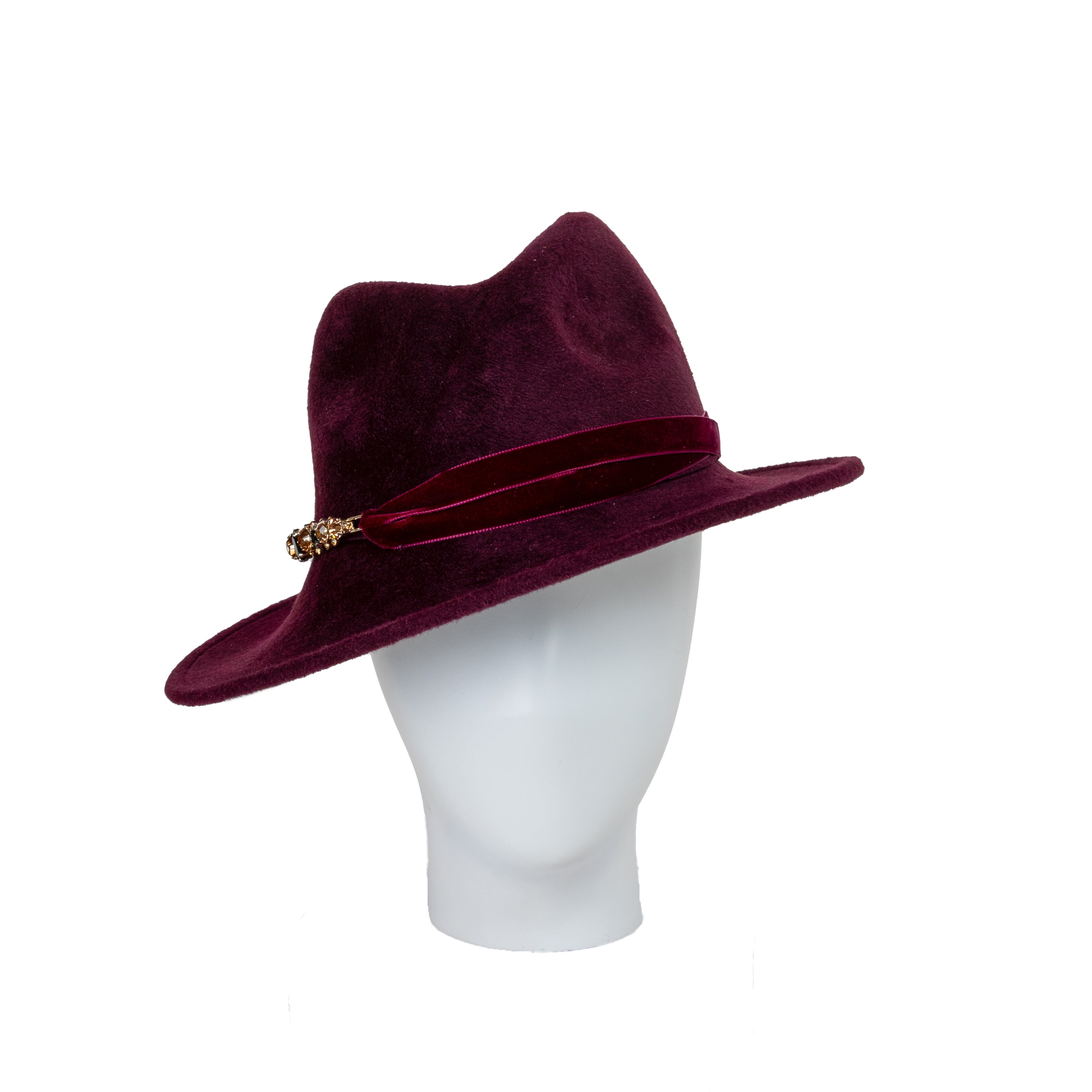 Ladies Black Trilby Hat | Women's Trilby | Vivien Sheriff