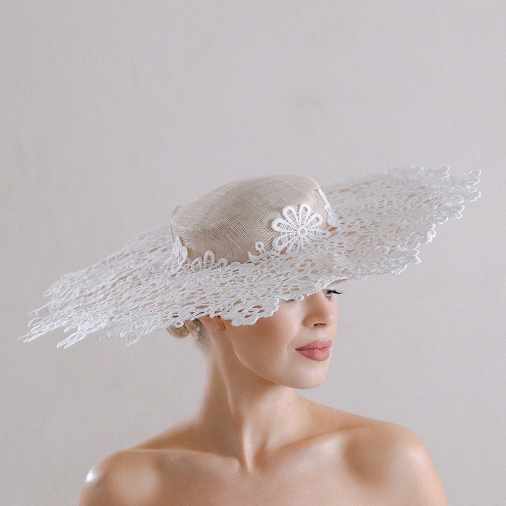 Victory Gallopers | White Ascot Hats | Vivien Sheriff